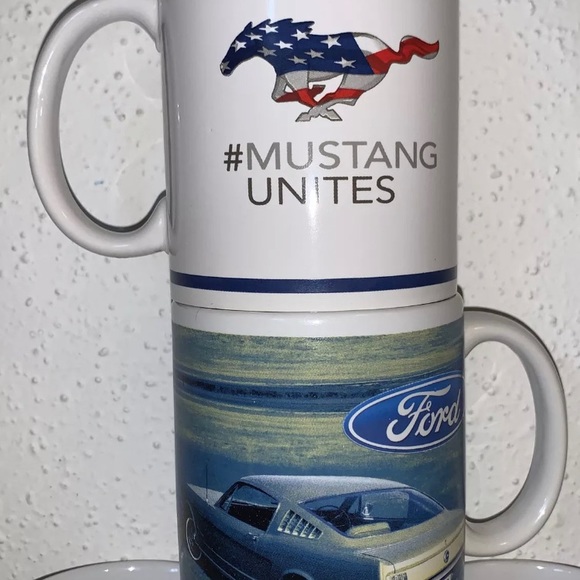 Ford | Dining | 7 Officially Licensed Ford Mustang Mugs 965 1999 Coupe ...